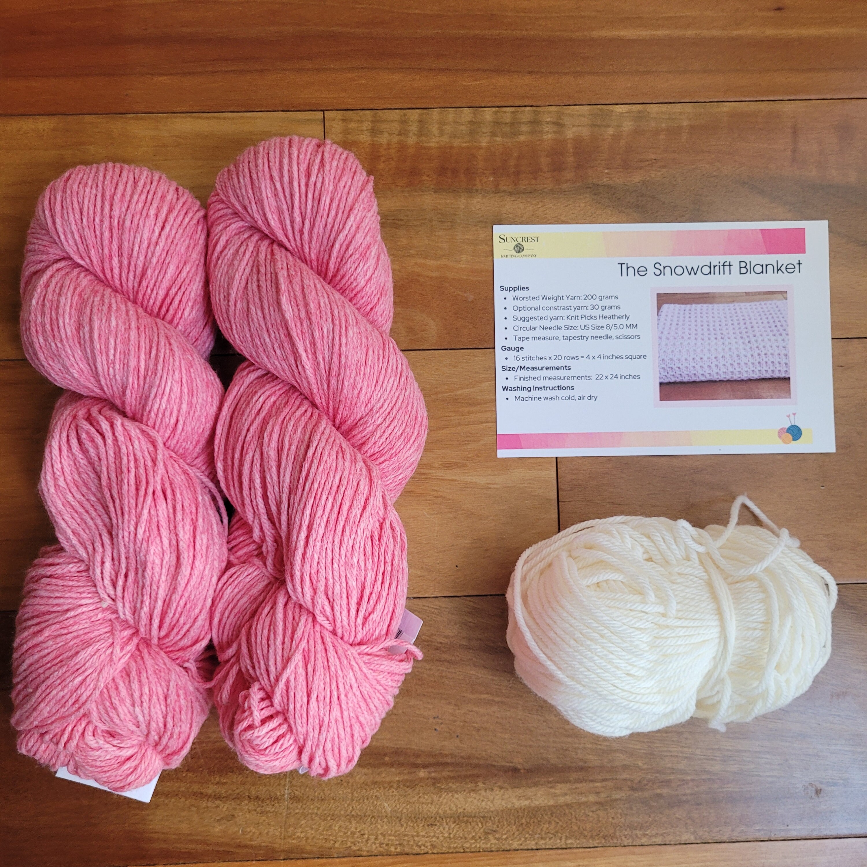 Baby Blanket Knitting Kit: Soft Yarn, Easy Knit Pattern - Etsy