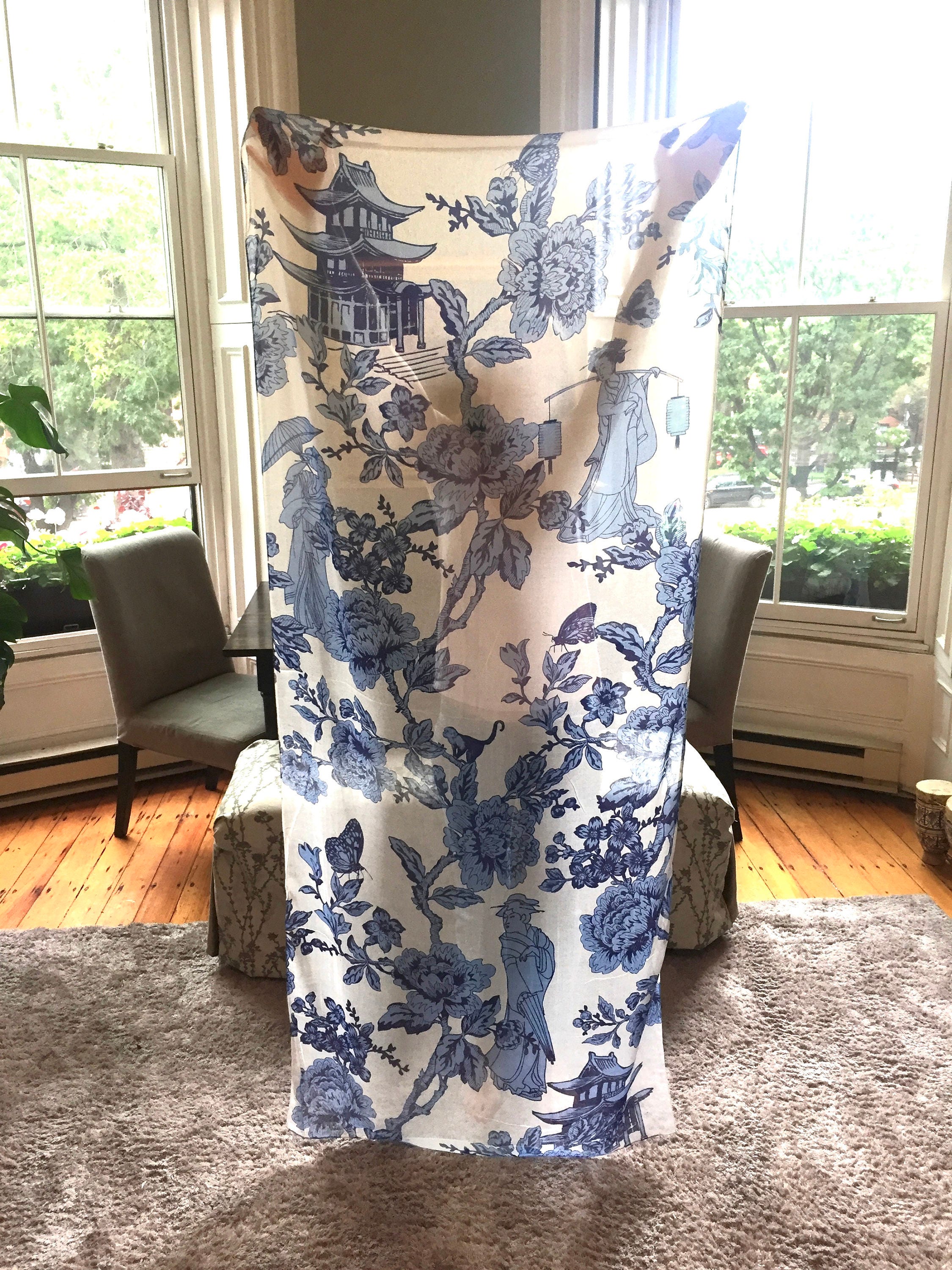 Chinoiserie Scarf - Etsy
