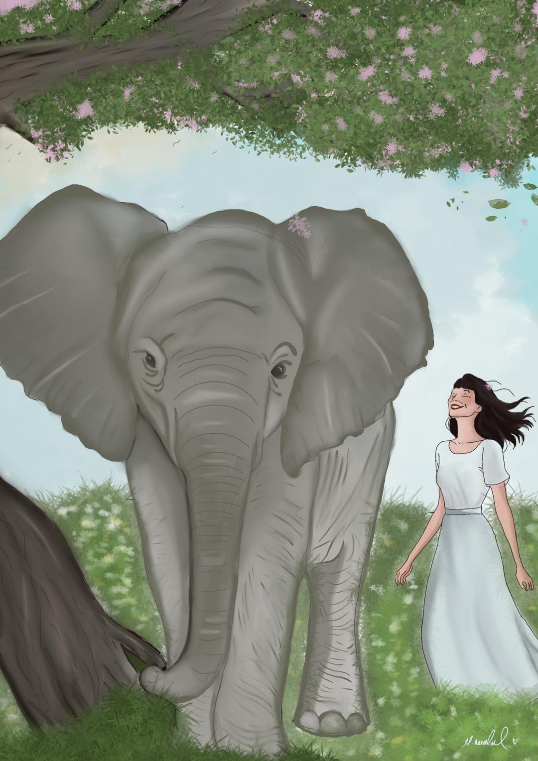 Digital Illustrations Jw.org GIFTS Paradise Illustration , Character ...