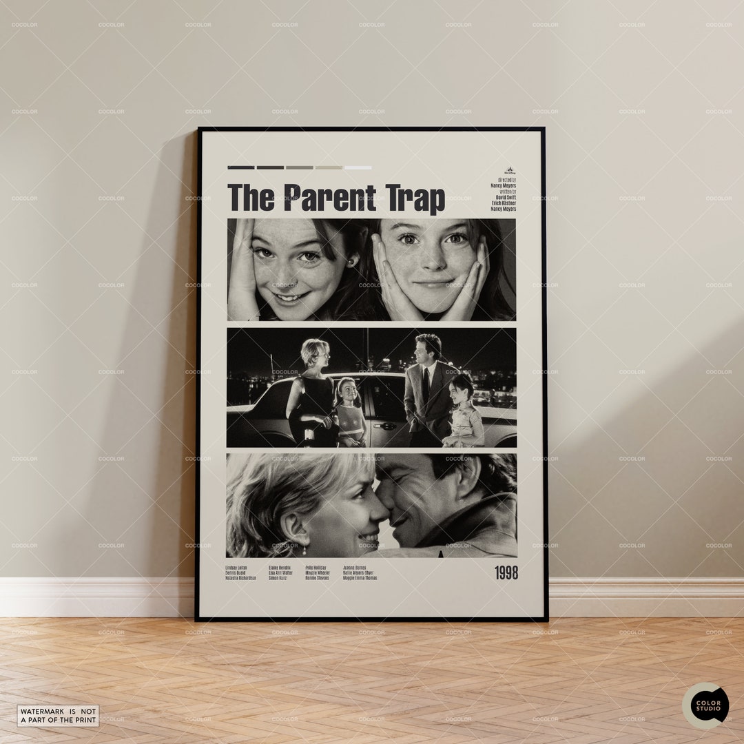 The Parent Trap, Retro Movie Poster, Midcentury Modern, Retro Tv Show ...