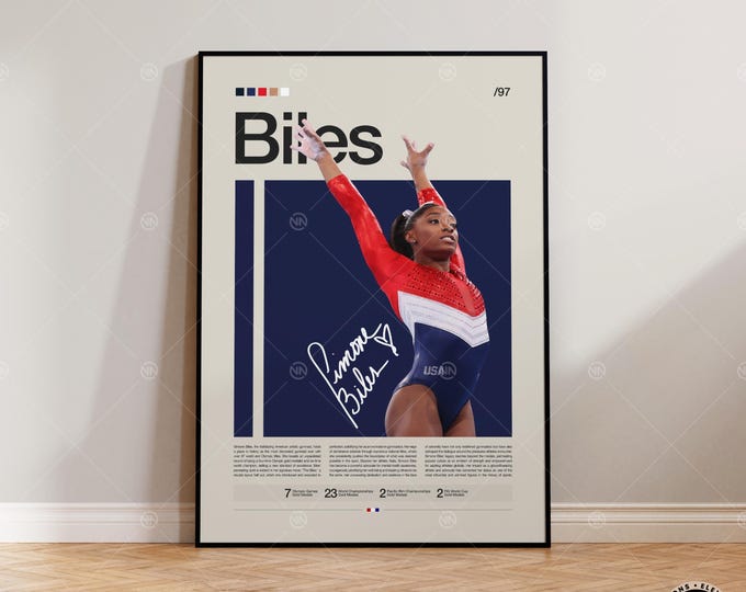 Digital - Simone Biles, Black Girl Magic, USA Gymnastics, Gymnastics ...