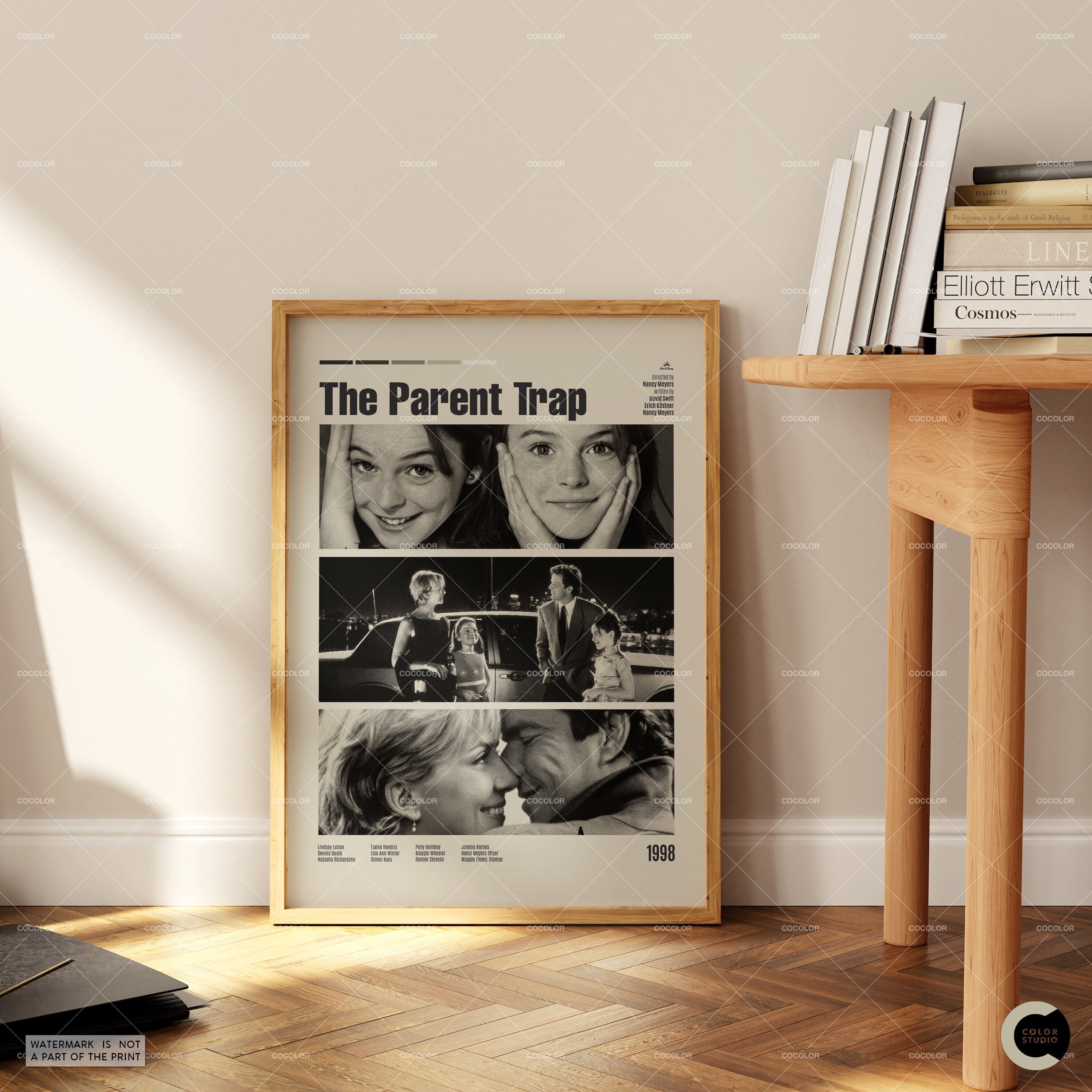 The Parent Trap, Retro Movie Poster, Midcentury Modern, Retro Tv Show ...