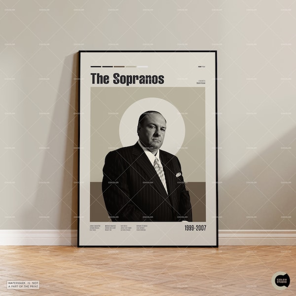 The Sopranos Movie Poster - Etsy