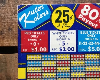 Lottery Board Game | Etsy