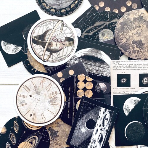 1/8 Lb Bundle of Space and Astronomy Pages / Stars Planets | Etsy