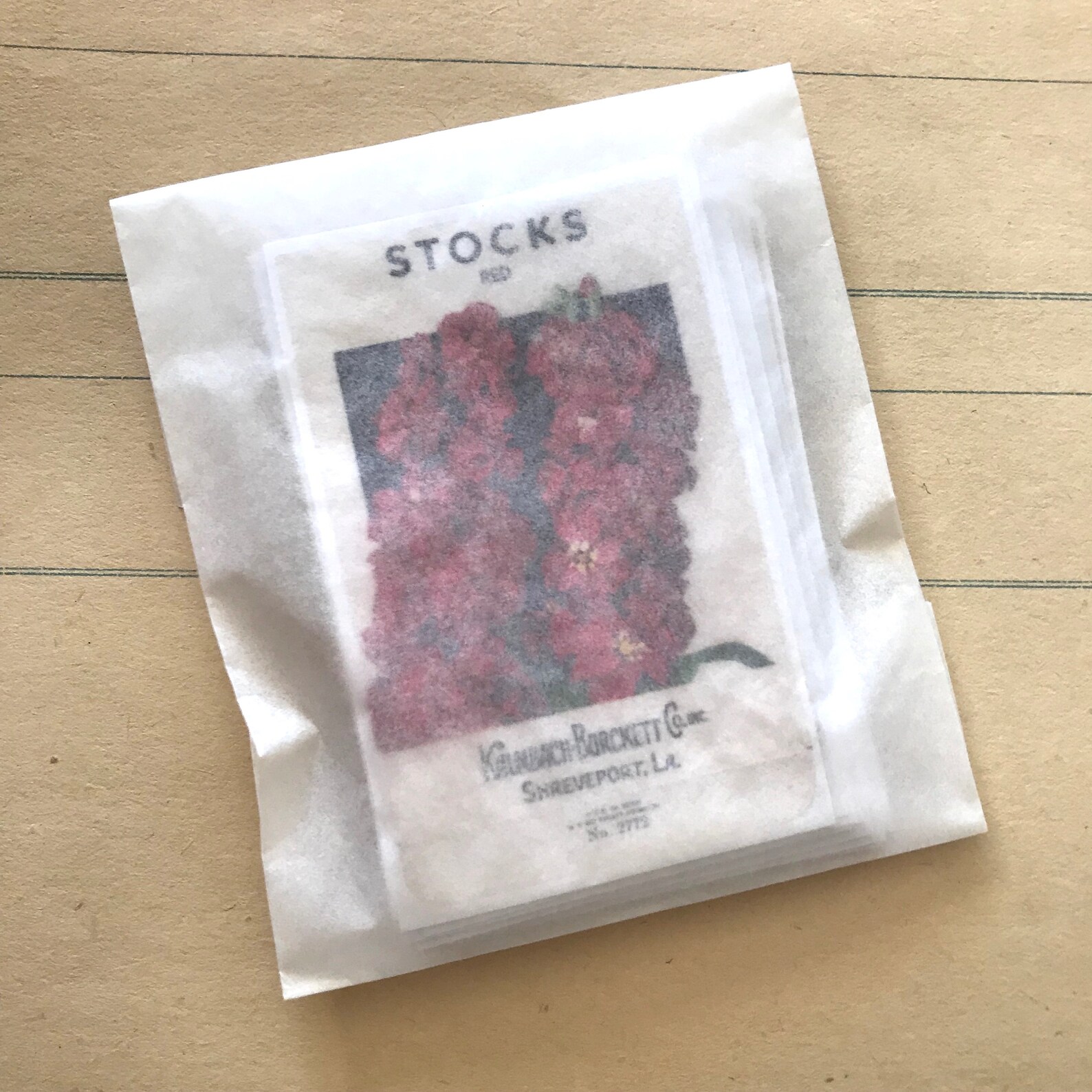 Seed Packet Stickers Set of 24 Handmade Stickers Vintage | Etsy