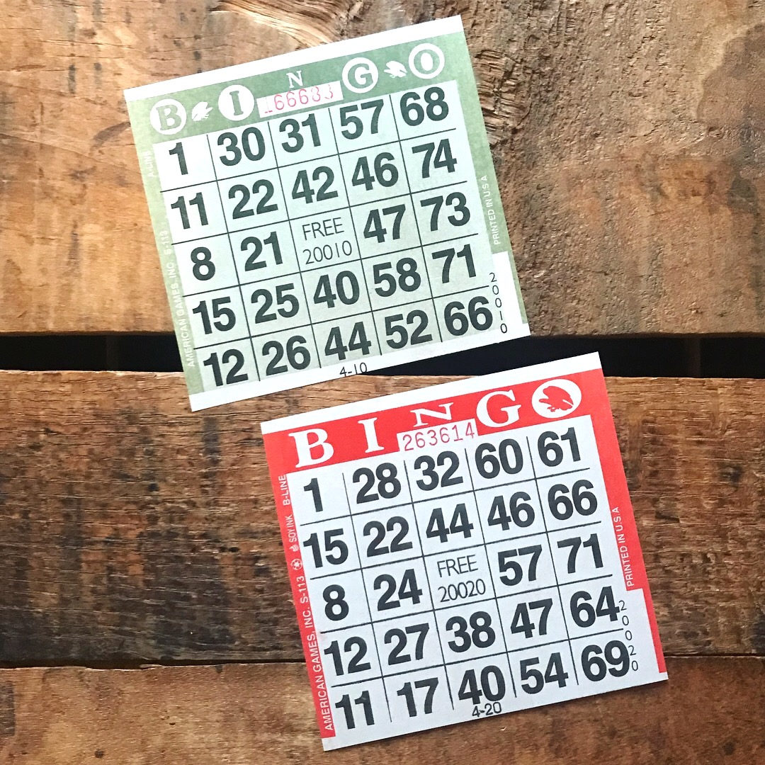 Paper Bingo Cards Set of 60 Bingo Sheets Junk Journal - Etsy