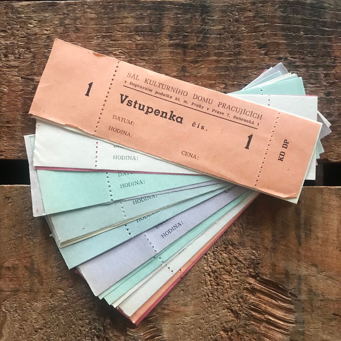 Vintage Tickets Set of 21 Vintage Ticket Stubs Vintage | Etsy