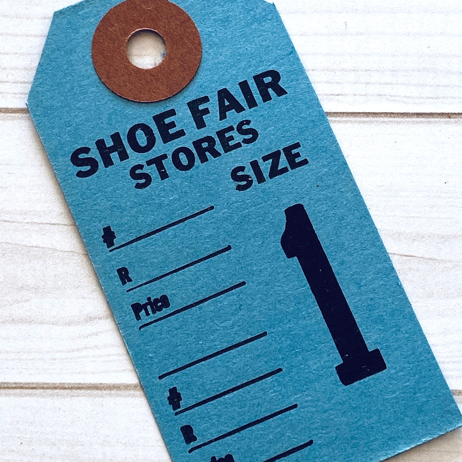 Vintage Paper Tags - Set of 10 - Vintage Tags, Shoe Price Tags, Paper ...