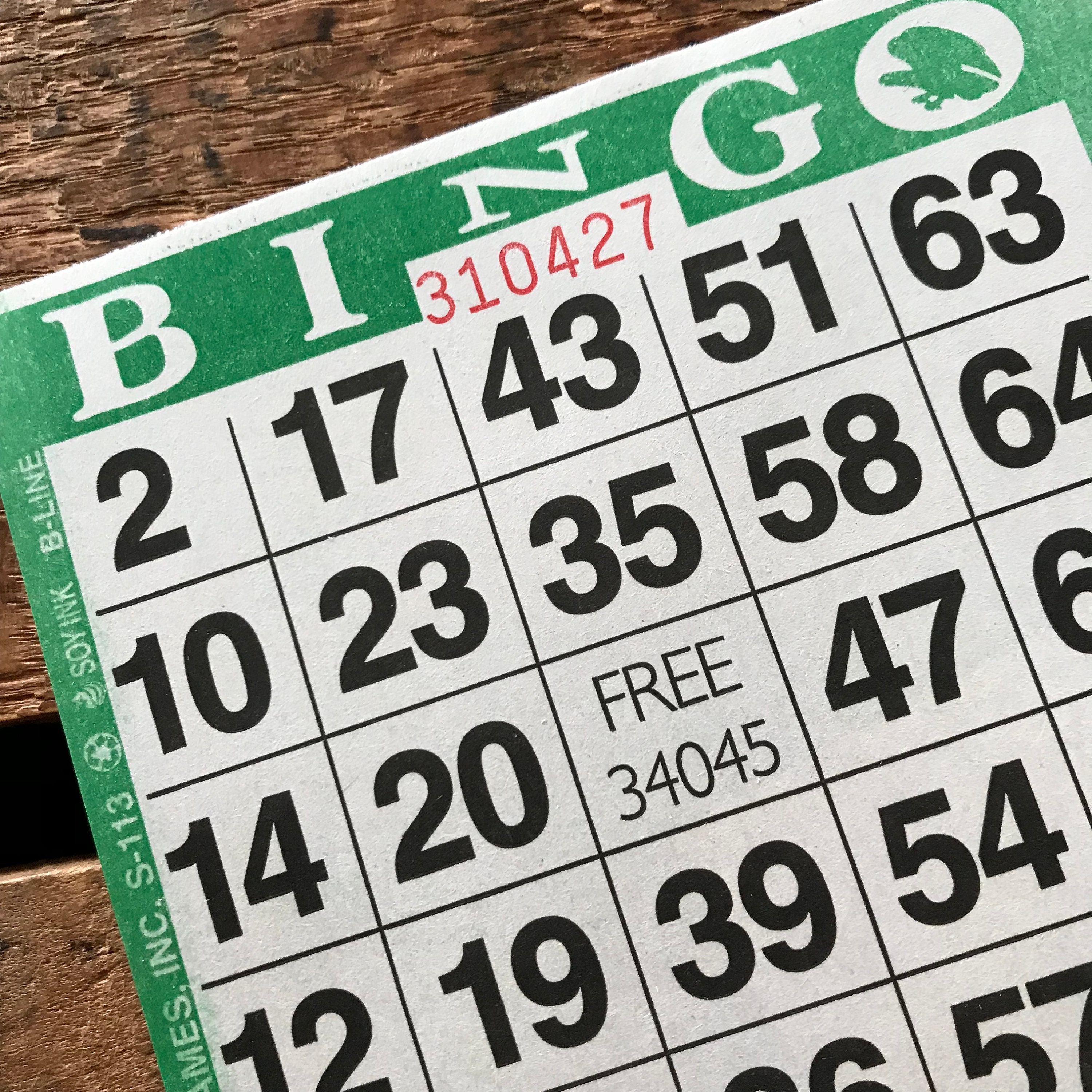 Green Bingo Cards Set of 20 Bingo Sheets Junk Journal | Etsy