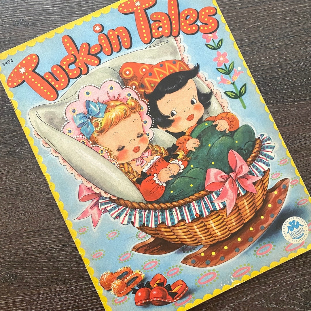 Vintage Tuck-in Tales Story Book - Children's Book, 1940s Merrill Book ...