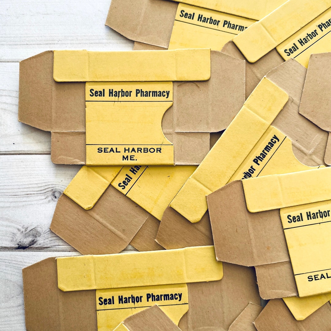 Vintage Medicine Pharmacy Box - 1 Box - Drug Store Box, Vintage ...