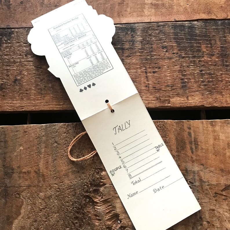 Vintage Houses Tally Card Unused Art Deco Art Nouveau - Etsy