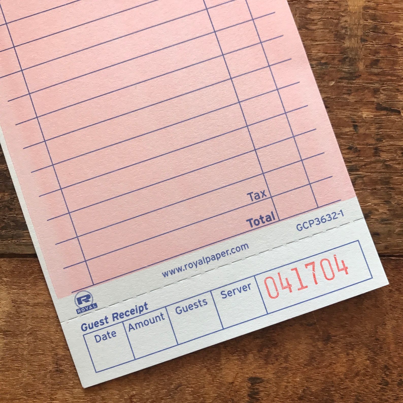 Pink Guest Checks Set of 25 Junk Journal Paper Journal | Etsy