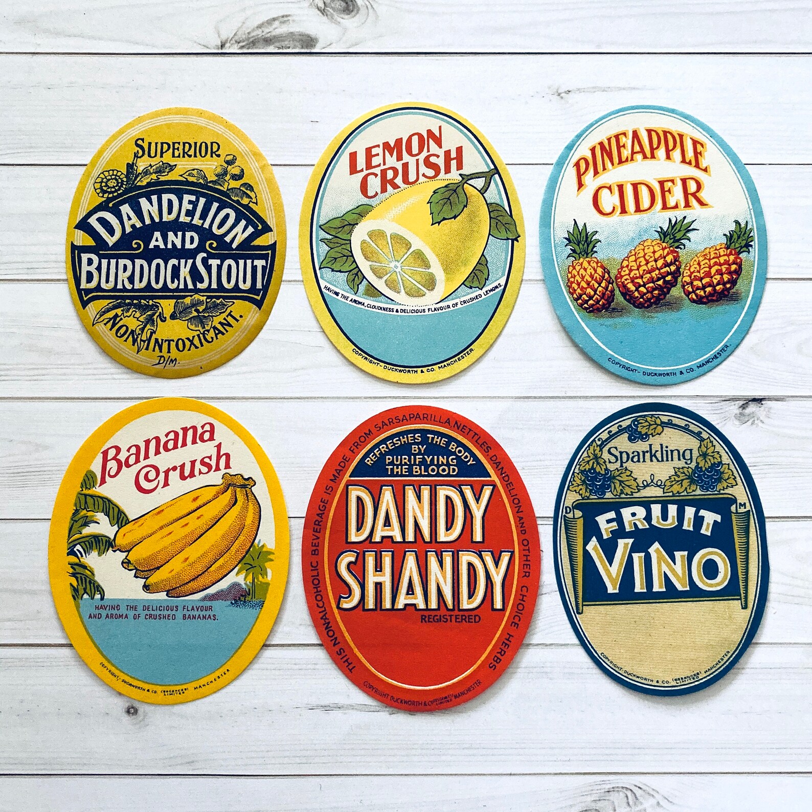 Vintage Labels Lot Set of 17 Vintage Paper Ephemera Paper | Etsy