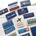 Air Mail Stickers Set of 45 Airmail Labels Par Avion - Etsy