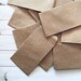 Small Kraft Envelopes - Set of 20 - Coin Envelopes, Paper Ephemera ...