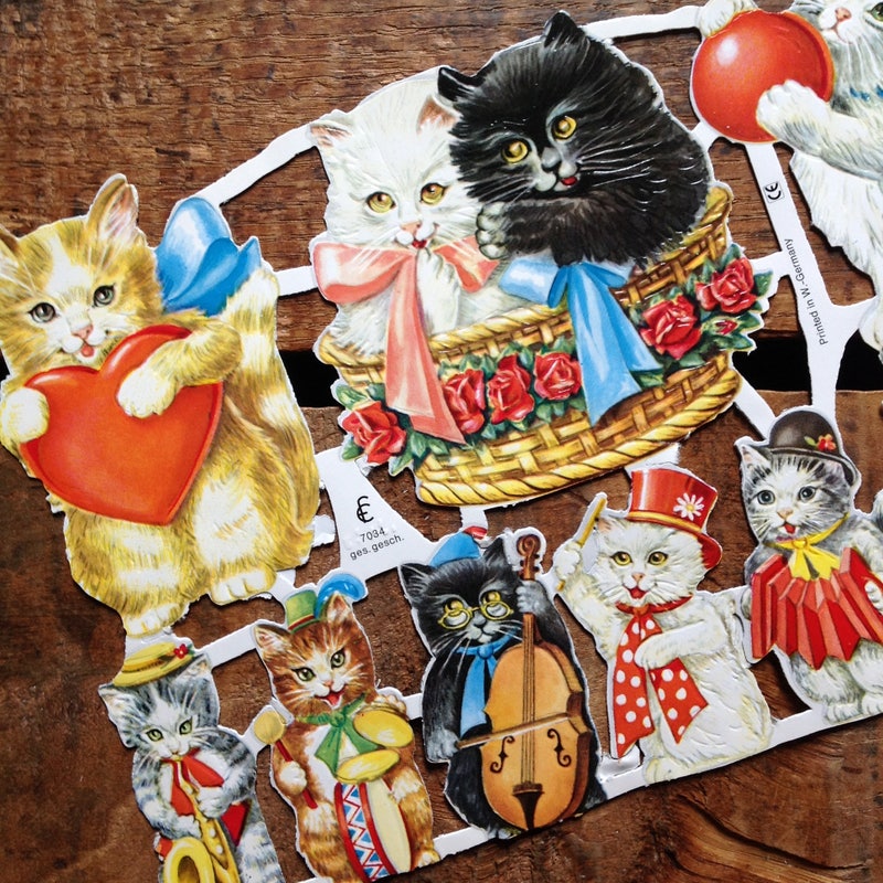 Cat Cut Outs - Etsy
