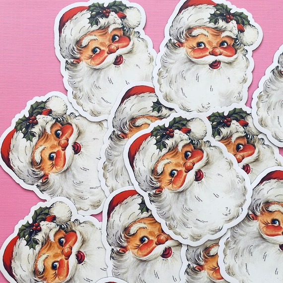 Santa Claus Magnet 3 Tall Fridge Magnet Vintage | Etsy