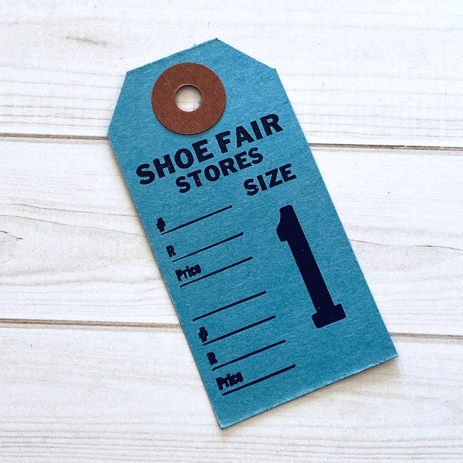 Vintage Paper Tags - Set of 10 - Vintage Tags, Shoe Price Tags, Paper ...