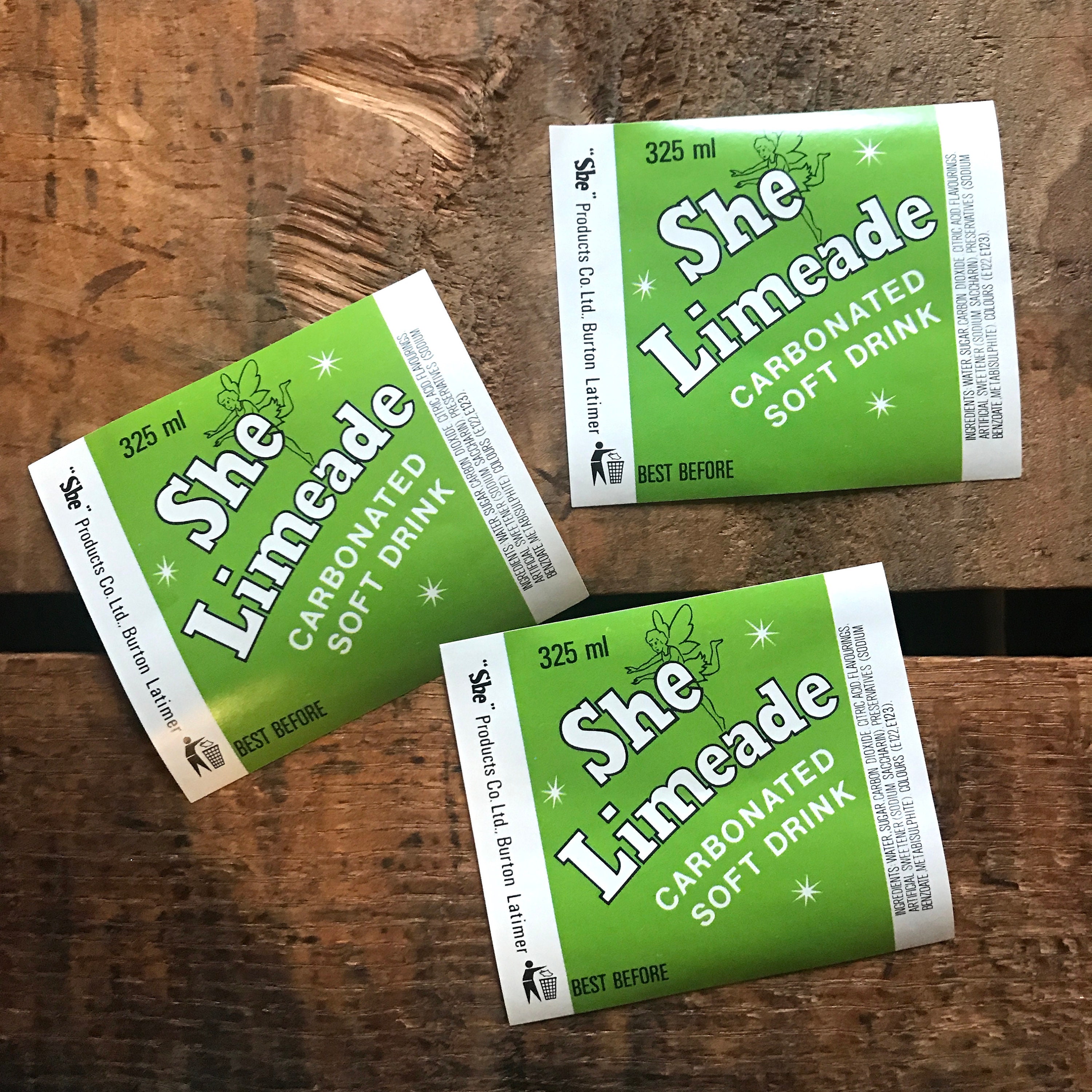 Vintage Soda Labels Set of 6 Vintage Labels NOS Labels | Etsy