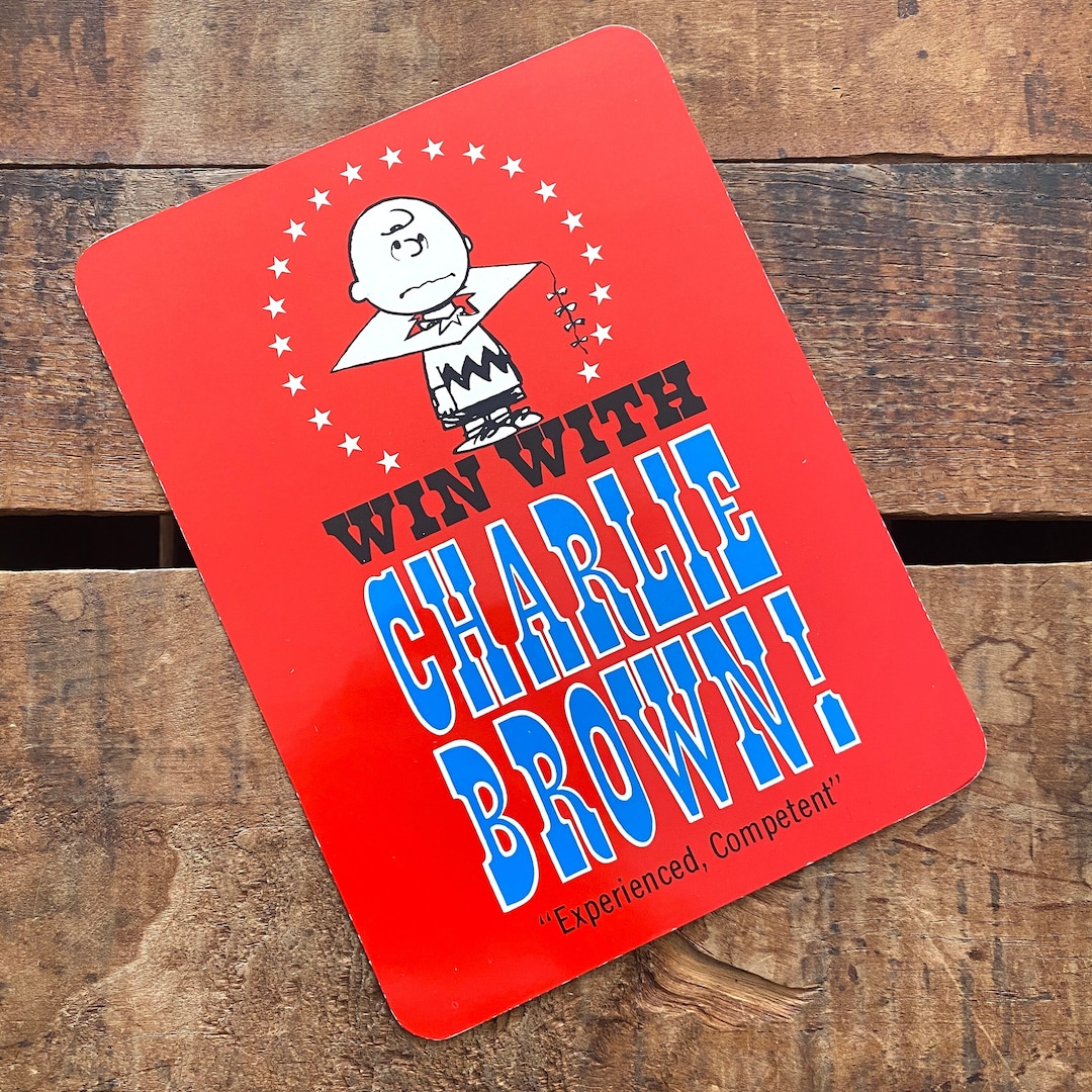 Vintage Unused Win With Charlie Brown Peanuts Postcard - 1968 ...