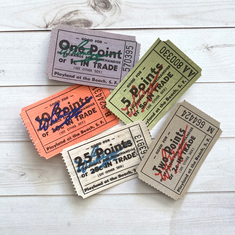 Vintage Playland at the Beach Tickets - 25 Tickets - Old Carnival ...
