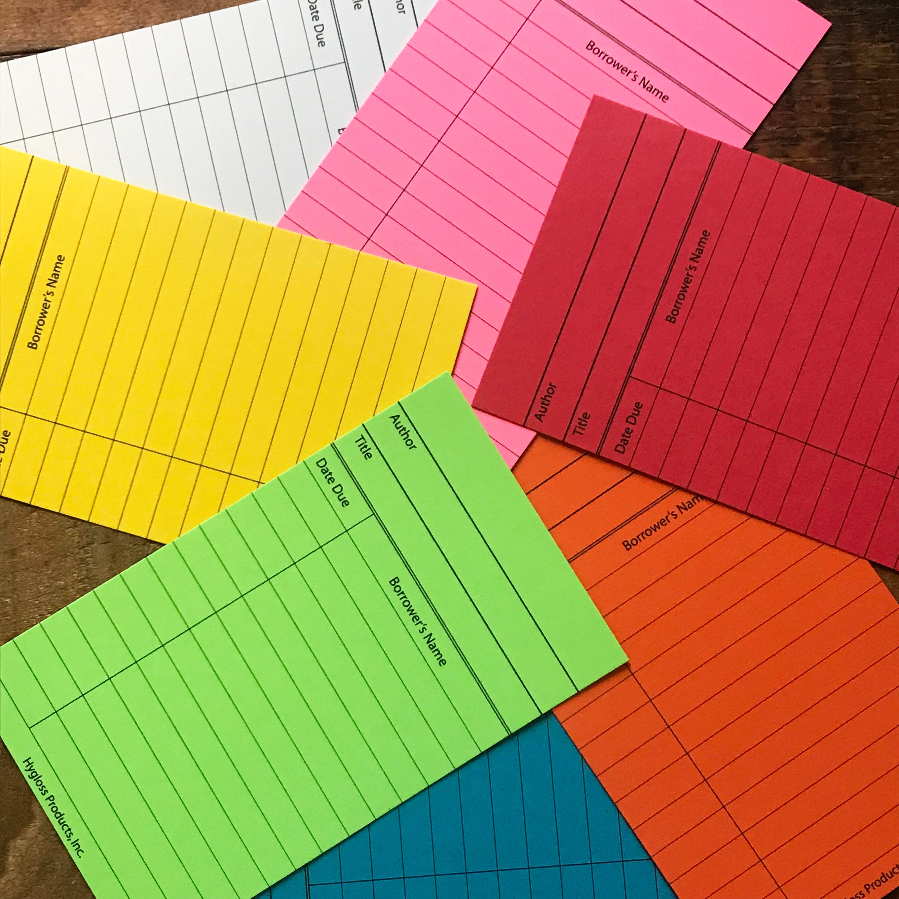 Library Cards - Set of 21 - Junk Journal Paper Ephemera - Etsy