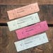 Vintage Tickets Set of 21 Vintage Ticket Stubs, Vintage Paper Ephemera ...