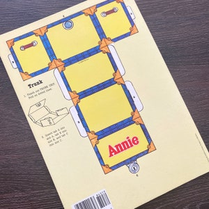 Vintage Unused Annie Paper Doll Book - Uncut - Children's Book, Kids ...