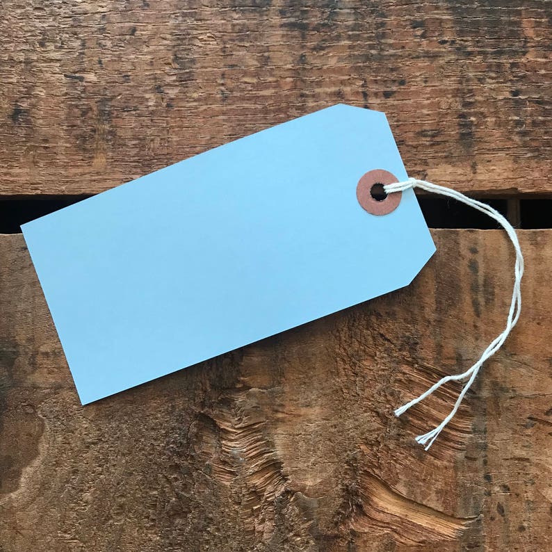 Paper Tags Set of 5 ID Tag Junk Journal Paper Ephemera - Etsy