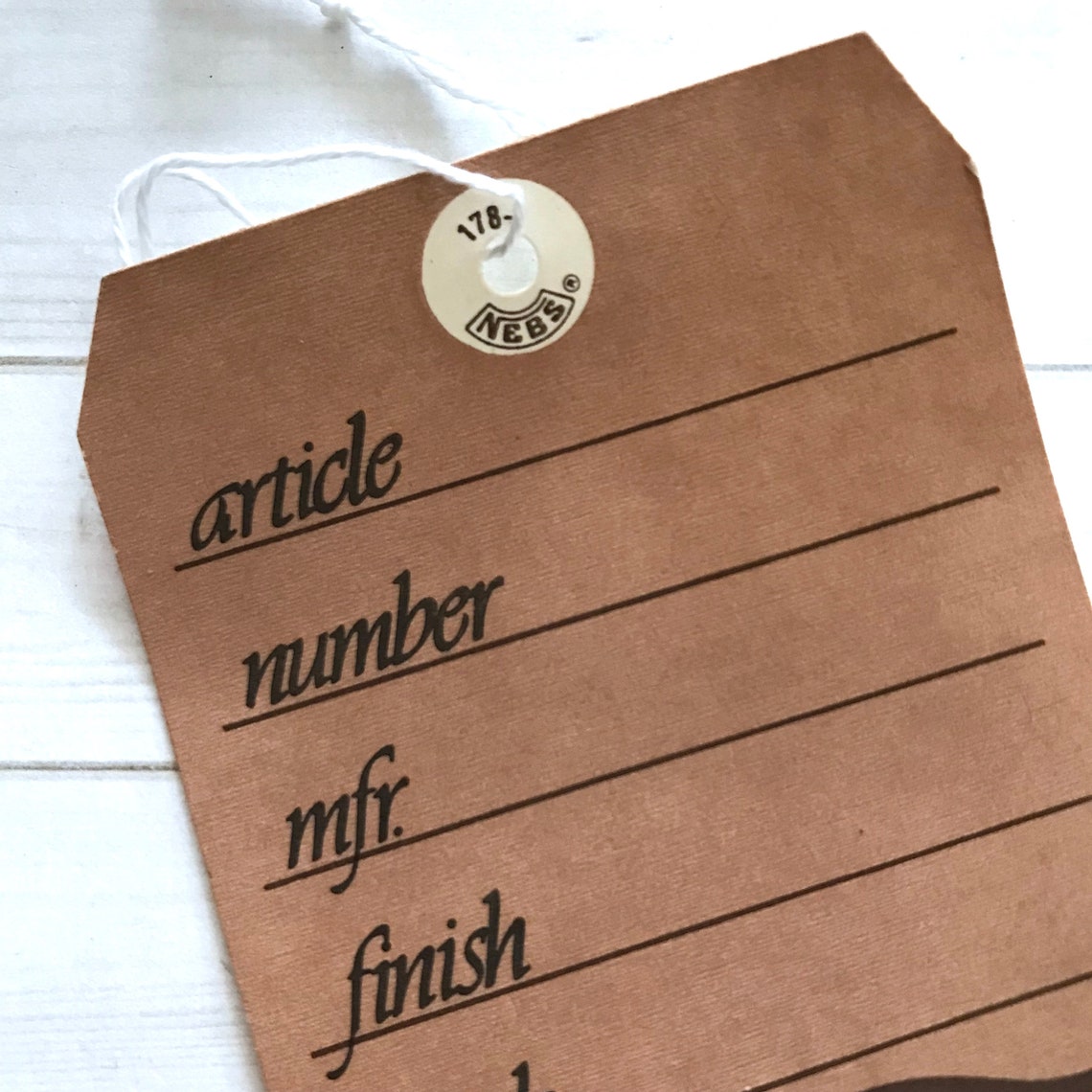 Vintage Paper Tags - Set of 10 - Vintage Paper Ephemera, Junk Journal ...