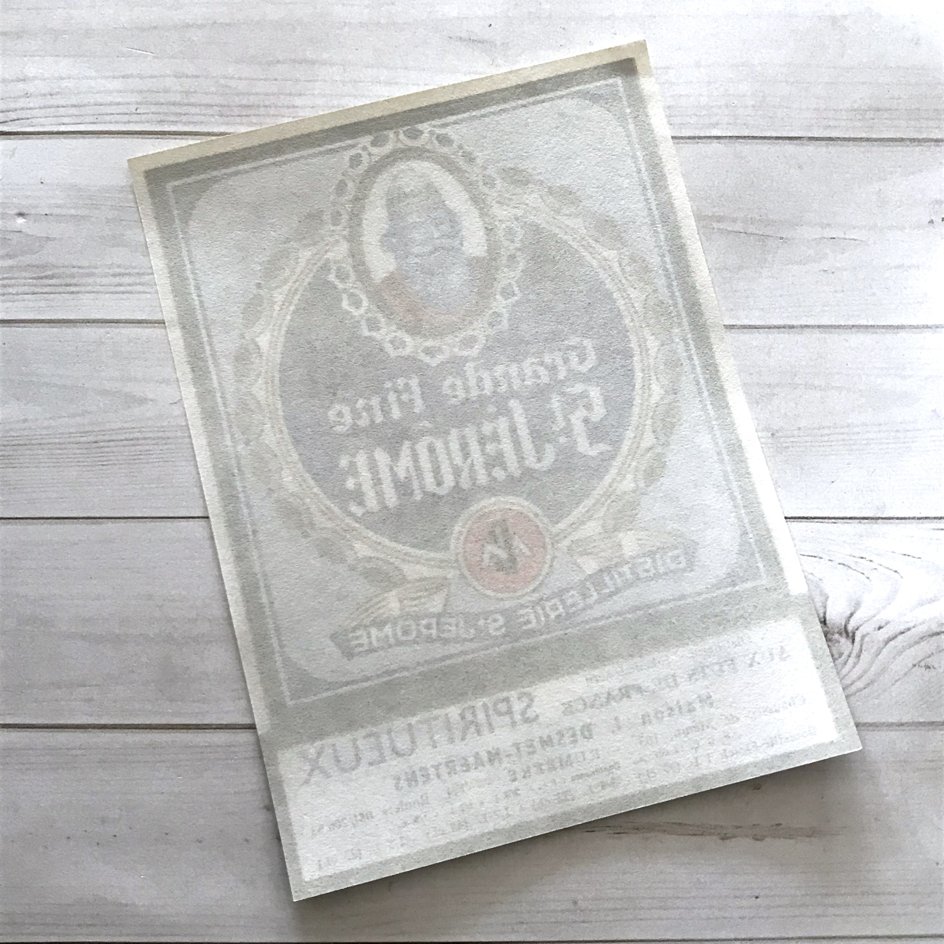 Vintage French Labels Set of 5 Vintage Labels NOS Labels - Etsy