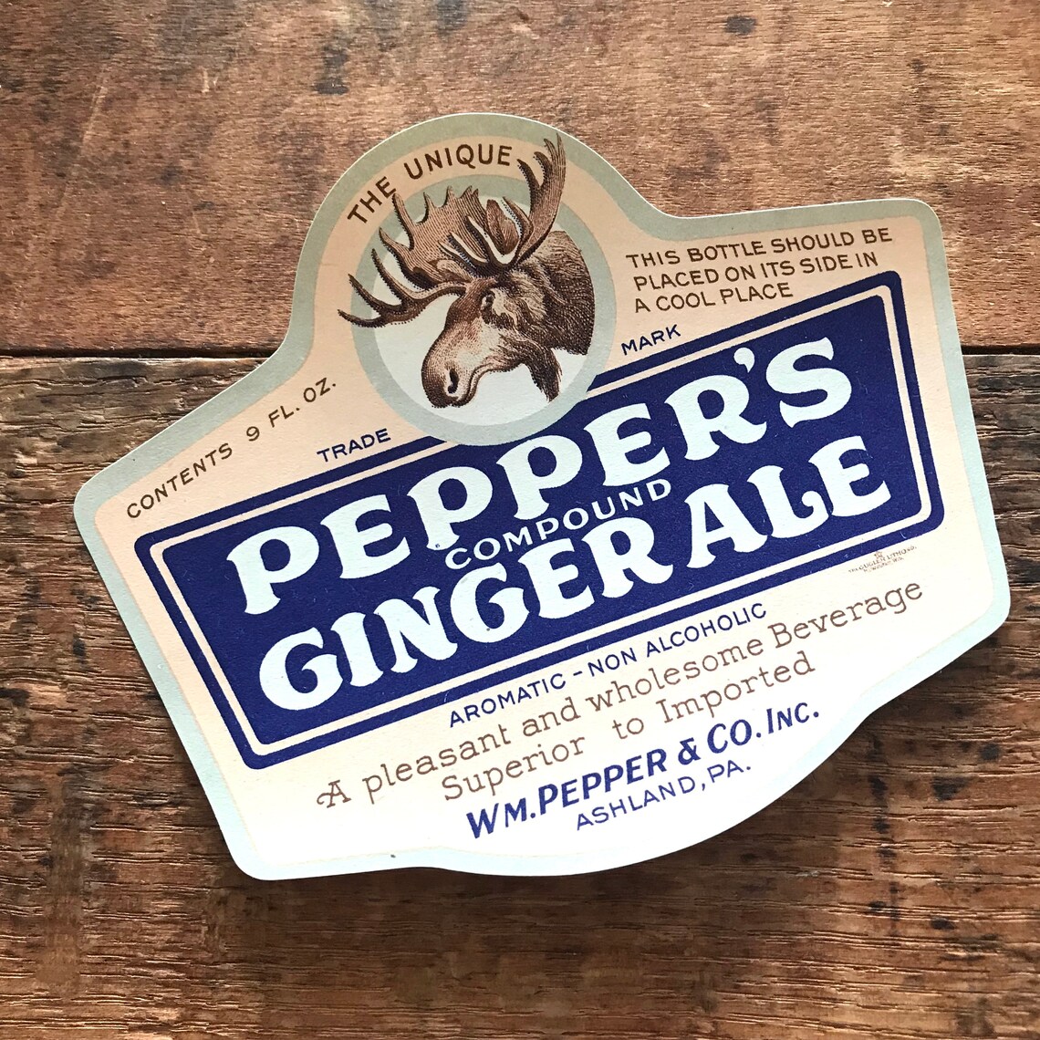 Vintage Soda Labels Set of 5 Vintage Labels NOS Labels | Etsy