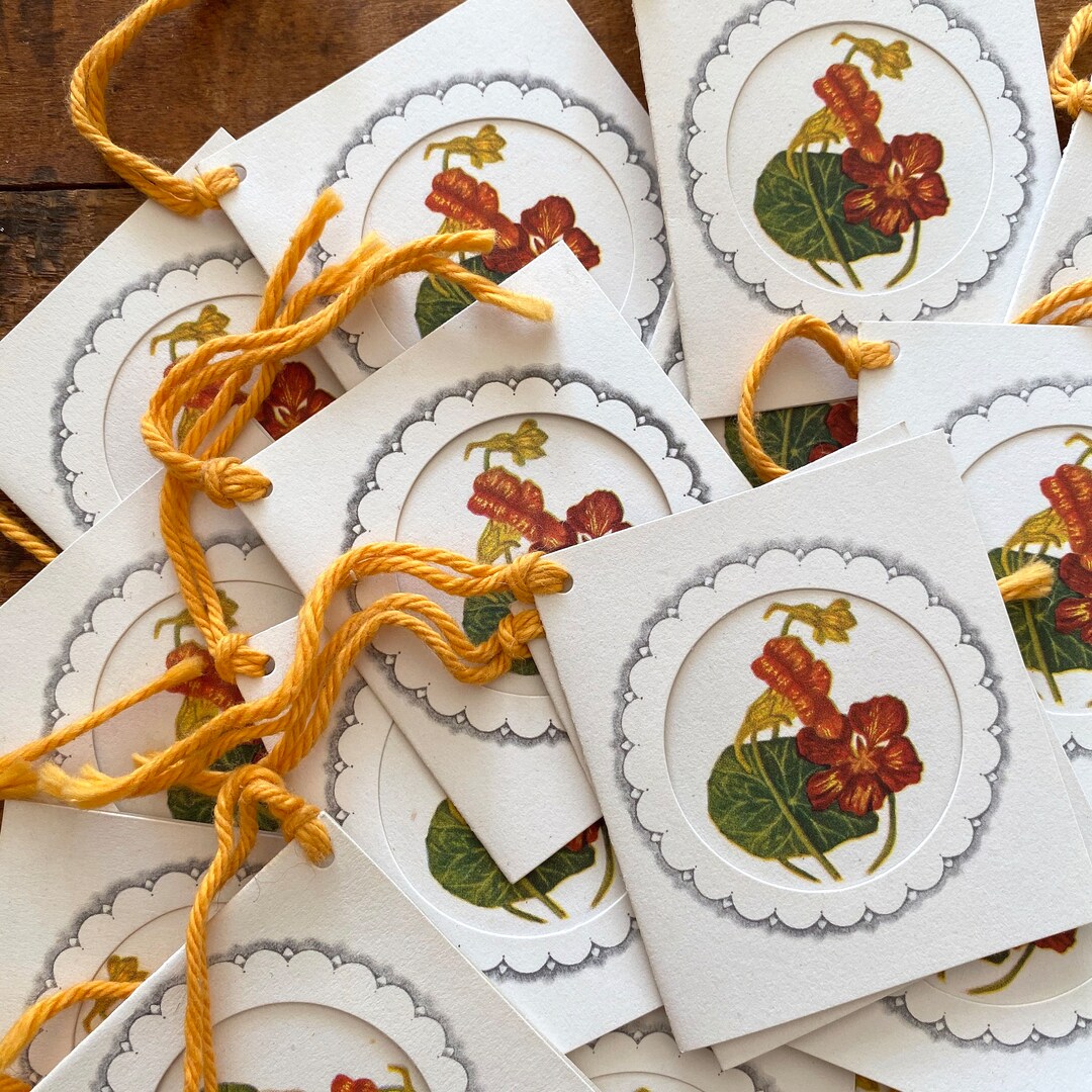 Vintage Tally Cards - Set of 8 - Junk Journal Ephemera, Vintage Paper ...