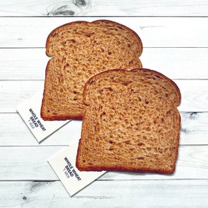 Vintage 1990s Bread Die Cut - Select Option - School Dietary Flash Card ...