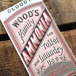 Vintage Labels - Set of 2 - Laundry Labels, NOS Labels, Junk Journal ...