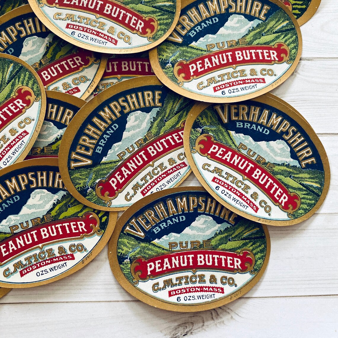 Vintage Labels Set of 10 Vintage Food Labels NOS Label - Etsy