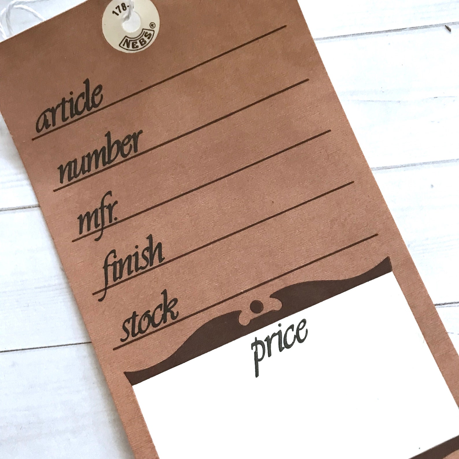 Vintage Paper Tags Set of 10 Vintage Paper Ephemera Junk - Etsy