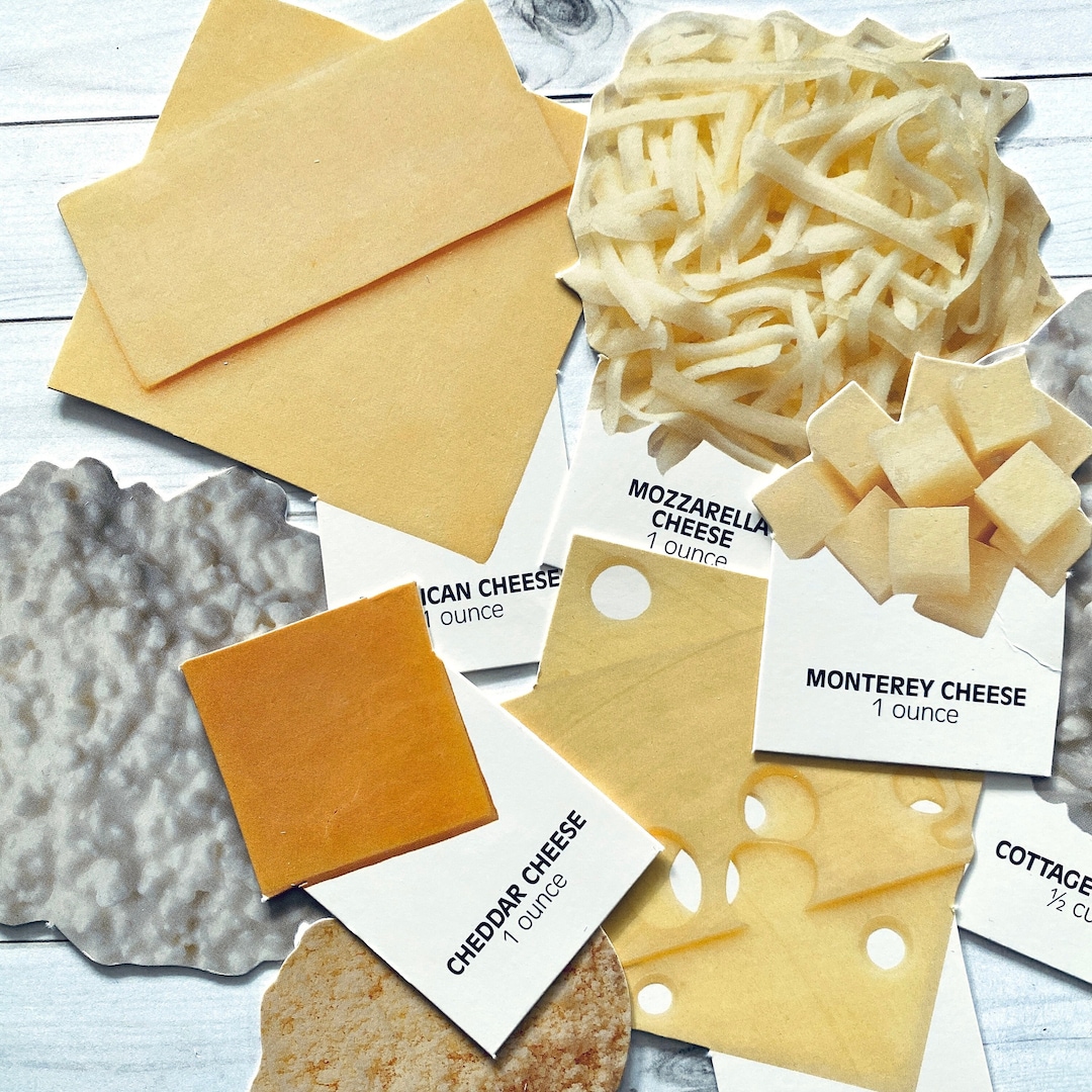 Vintage 1990s Cheese Die Cut - Select Option - School Dietary Flash ...