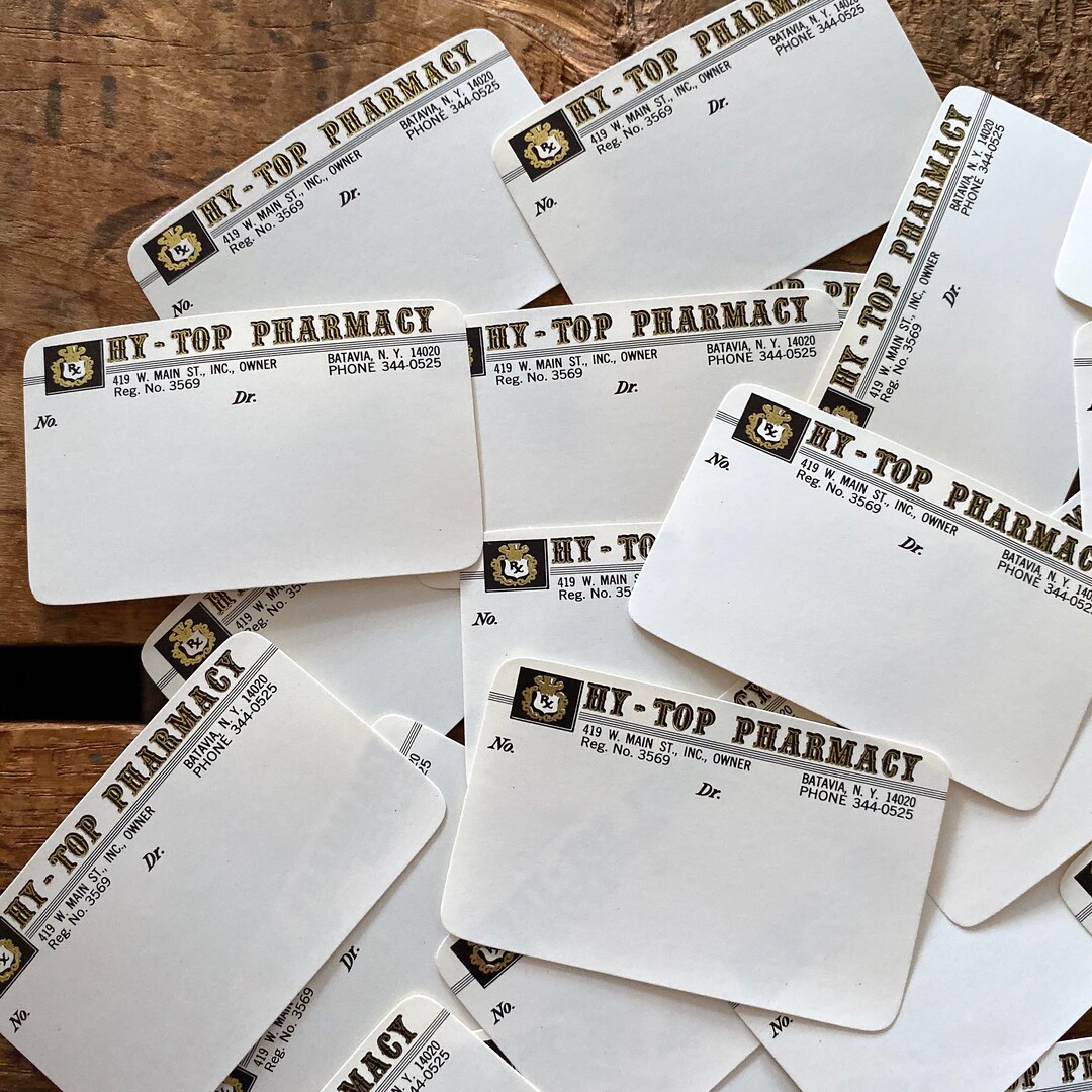 Vintage Pharmacy Labels Set of 10 Drug Store Labels, Vintage Halloween ...
