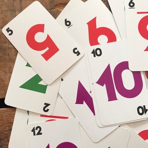 Vintage Number Cards Set of 12 Junk Journal Ephemera - Etsy