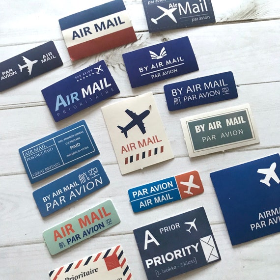 Airmail Stickers