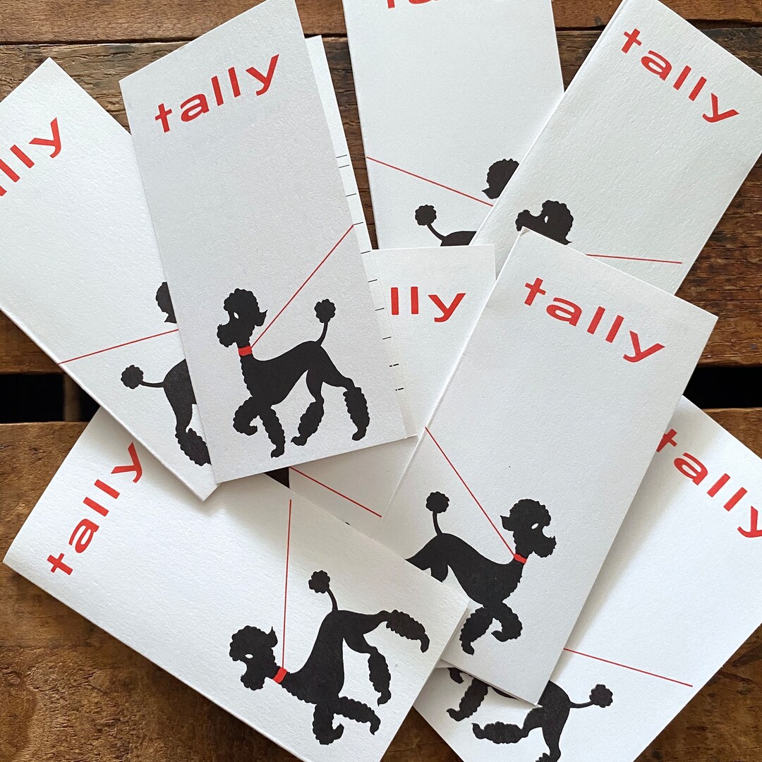 Vintage Tally Cards Set of 8 Junk Journal, Paper Ephemera, Vintage ...