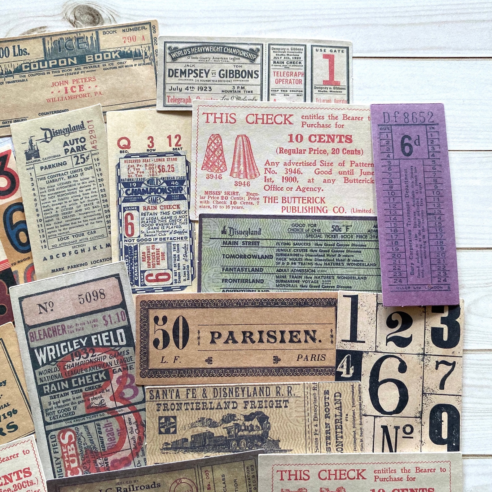 Travel Stickers Set of 20 Ticket Labels Travel Ephemera - Etsy
