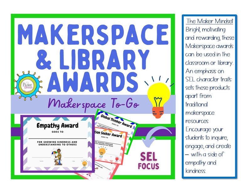 Makerspace and Library Awards for K-12 and Homeschool | Social ...