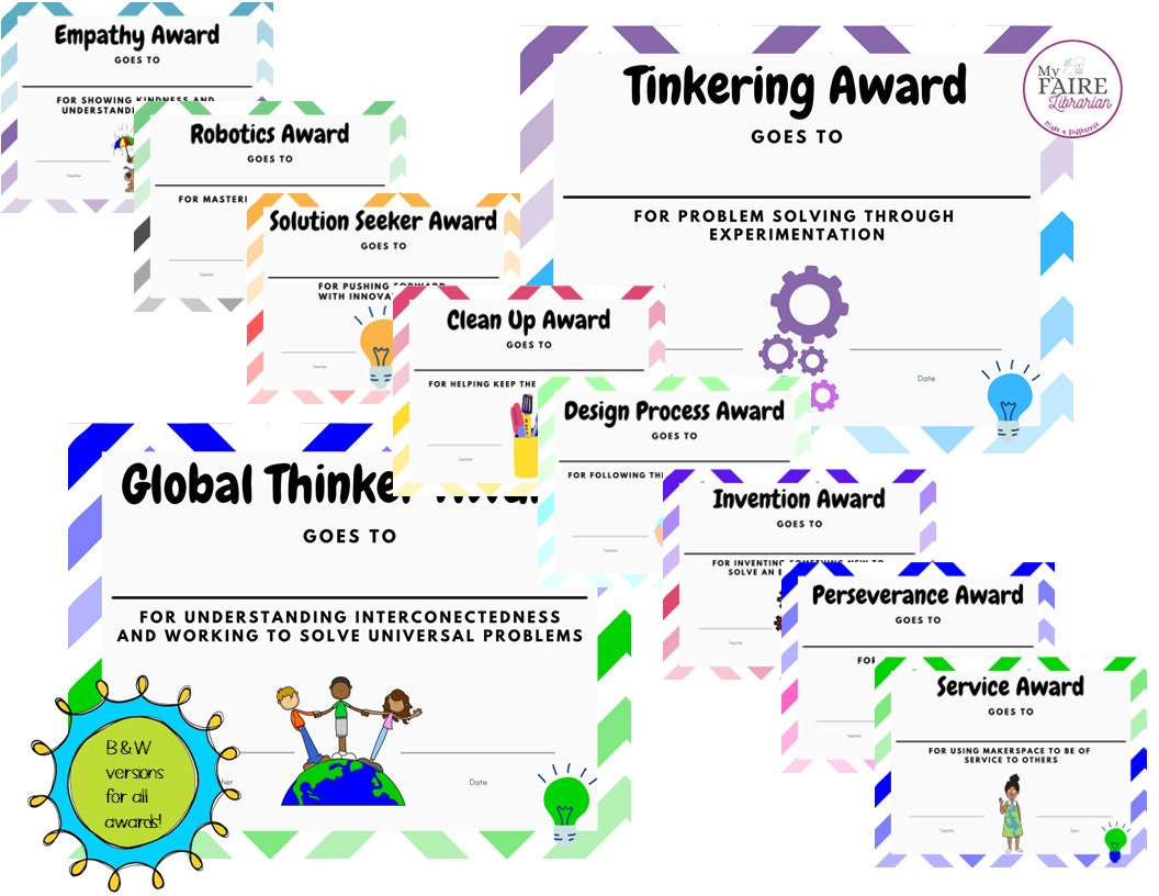 Makerspace and Library Awards for K-12 and Homeschool | Social ...
