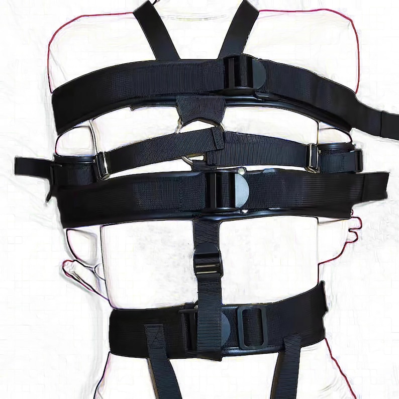 Adjustable Full-body Bondage Restraint Harness – Durable Nylon Straps ...