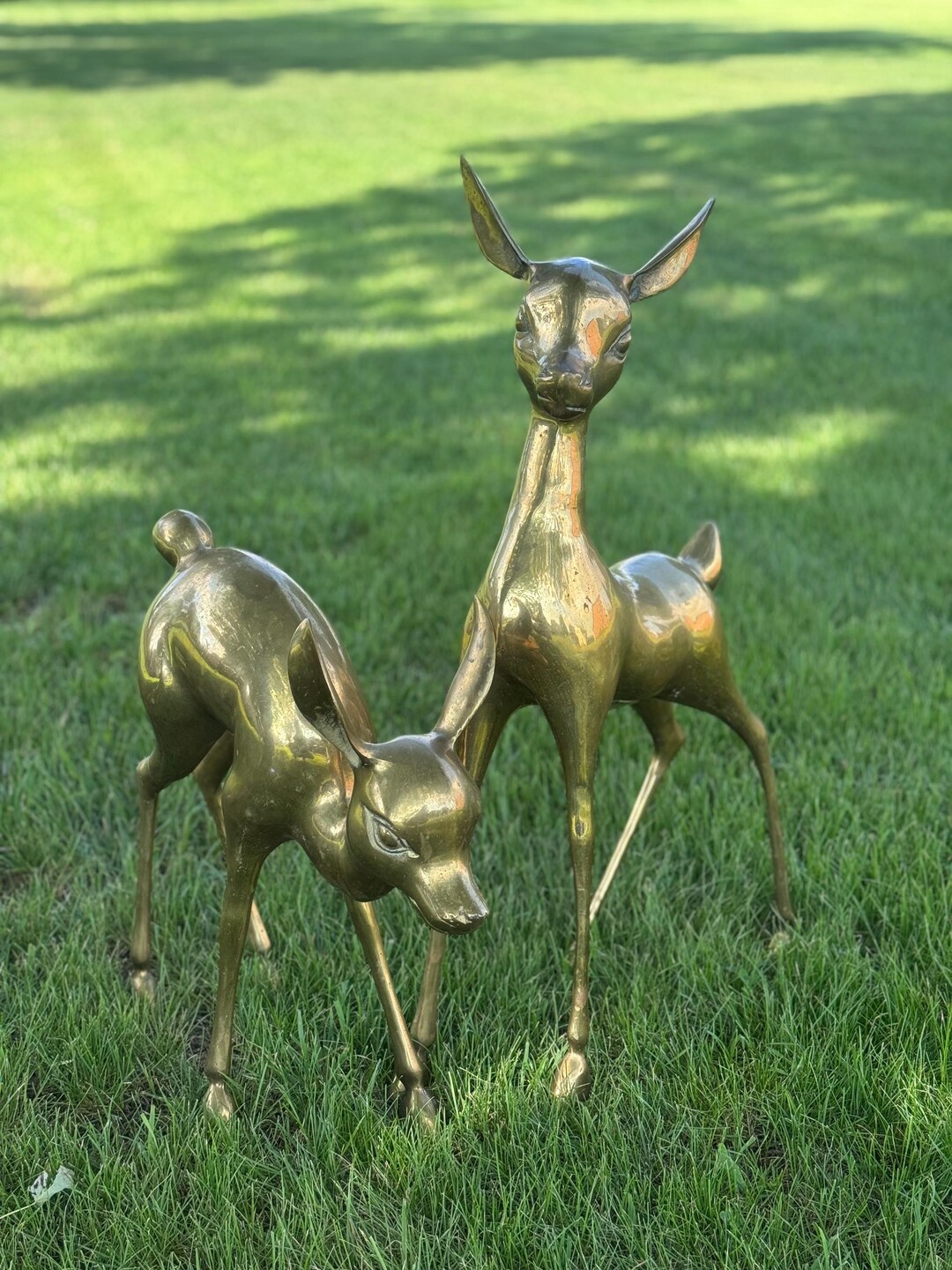 XL MCM Brass Deer - Etsy