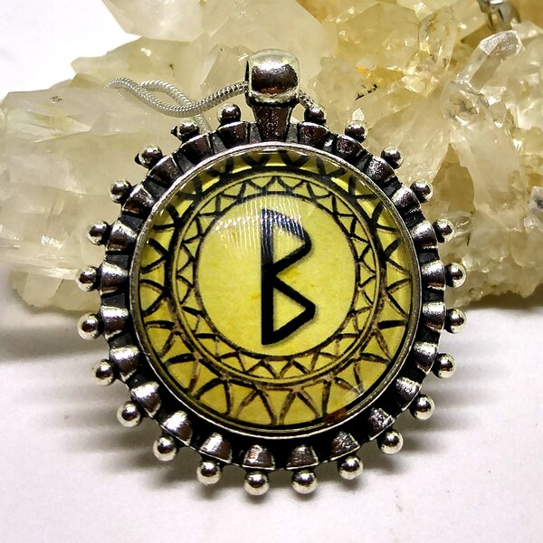 Berkano Rune Jewelry - Etsy